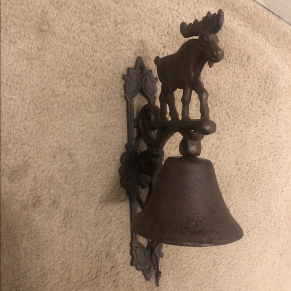 Accents | Metal Moose Wall Hanging Bell | Poshmark